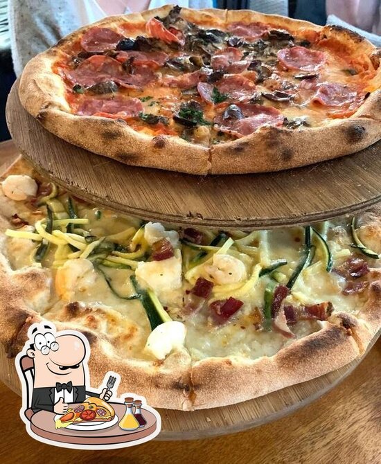 Menu at Tony Tomatoes pizzeria, North Adelaide, 155-157 O'Connell St