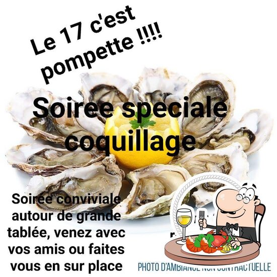 Menu au Pompette restaurant, Malemort-du-Comtat