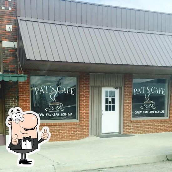 Menu at Pat's Cafe, Holdenville