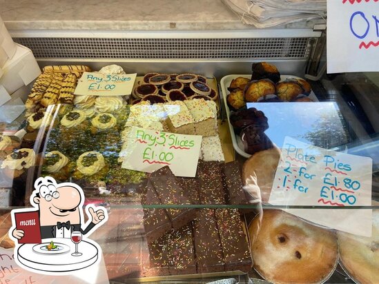 Menu at The Bakery, Liverpool