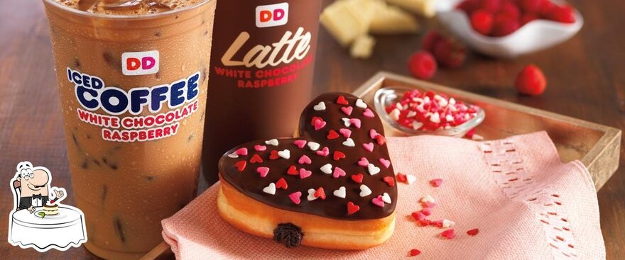 Menu at Dunkin' cafe, Khor Fakkan