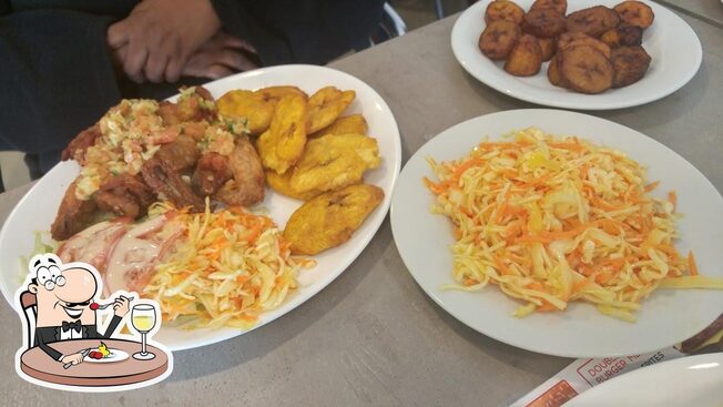 Menu at RFC restaurant, Sarcelles