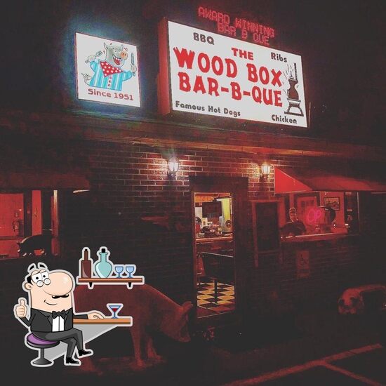 Menu at The Wood Box BBQ & Ribs, Jonesville