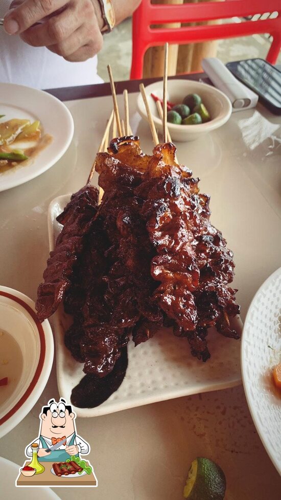 Menu at Bitoy's restaurant, Roxas City, JP4M+P45