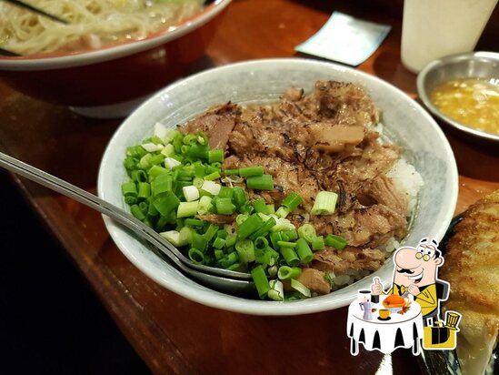 Menu at Late-night ramen truck restaurant, Ulsan