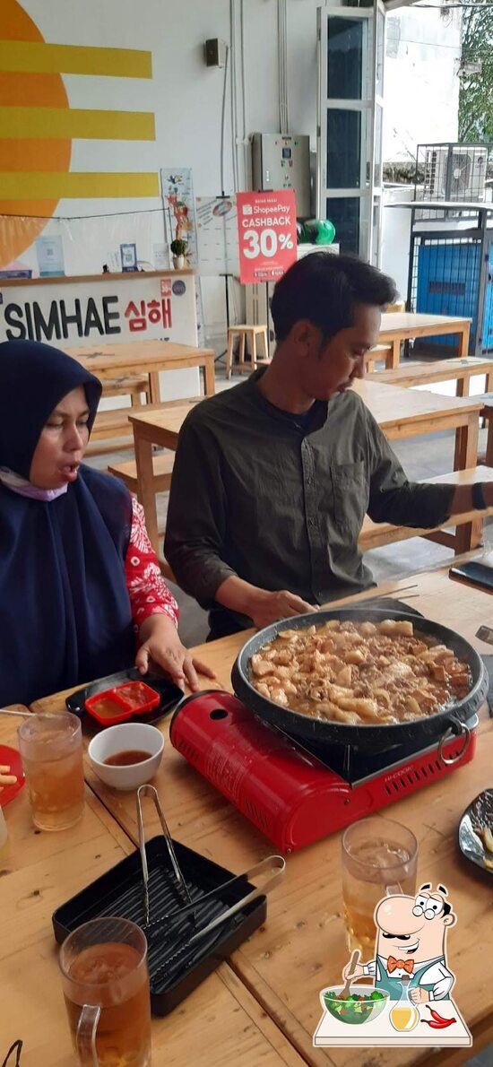 Carta del restaurante Simhae Ring Road, Medan
