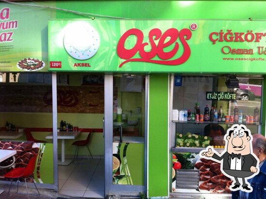 Menu at Oses Çiğ Köfte, Istanbul, Gürsel Mahallesi