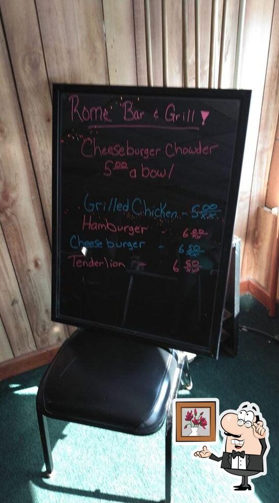Rome Bar and Grill, Rome - Restaurant menu, prices and reviews