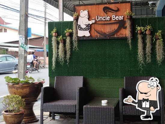 Menu at Uncle Bear Coffee cafe, Songkhla, 345/1 ถ Rat-Uthis 1