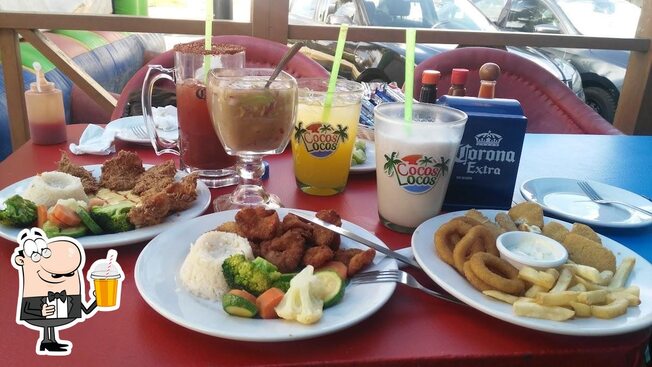Menu at Cocos Locos restaurant, Tonalá, Av. Patria 912