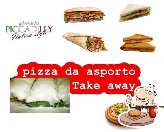 Menu at Bar Piccadilly, Pizzo
