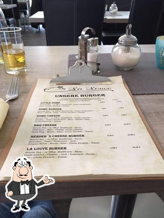 Speisekarte von Cafe Bistro La Louve, Norden