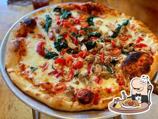 Menu at Slab Town Pizza pizzeria, Cashiers