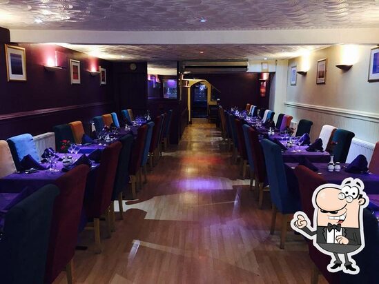 Menu at Spice UK restaurant, Welshpool