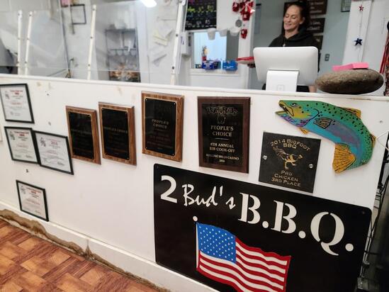 Menu at 2 Buds BBQ, Red Bluff, 200 S Main St