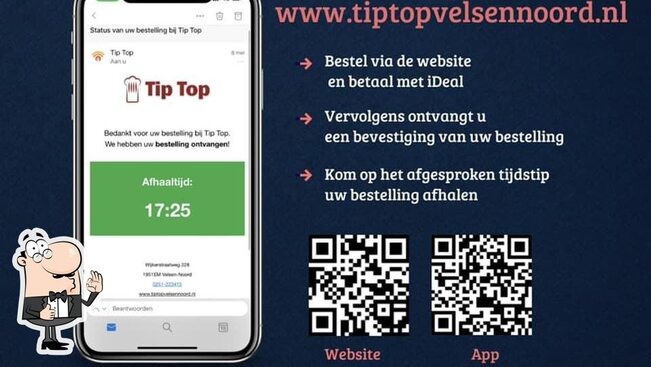 Menu at Chinees Restaurant & Snackbar Tip Top, Velsen-Noord