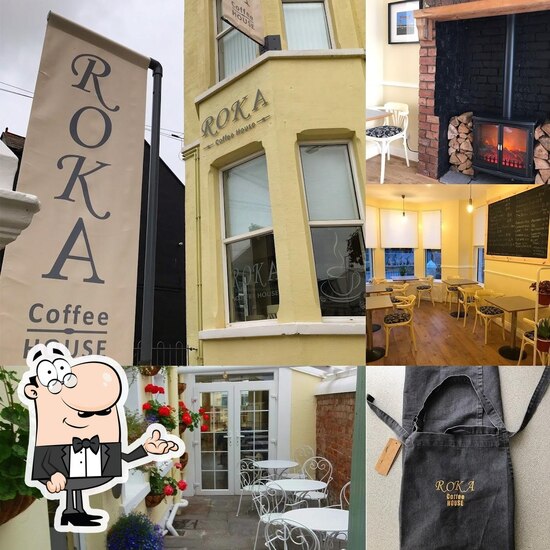 Menu at ROKA Coffee House, Bangor
