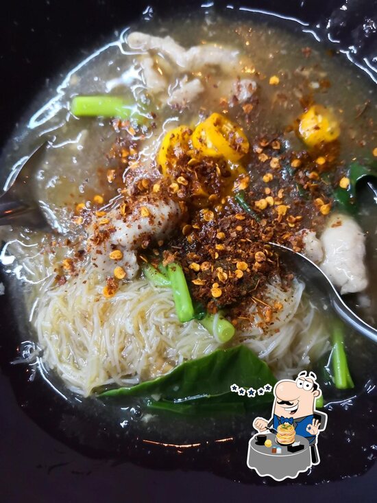 Menu at Nailao Ladna Yodpak restaurant, Bangkok, 99/4 ถนน นางลิ้นจี่