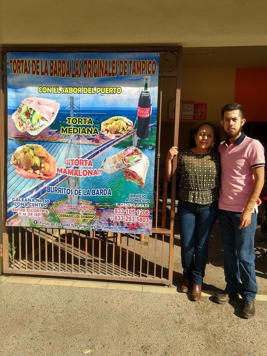 Menu at TORTAS DE LA BARDA "LAS ORIGINALES DE TAMPICO", Ciudad Valles