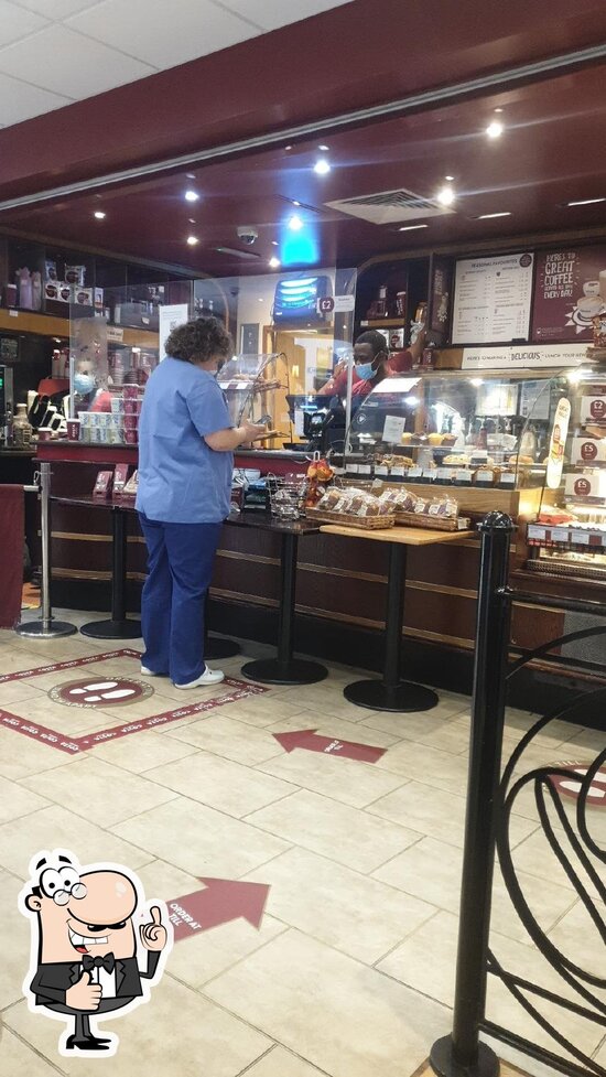 Menu at Costa Coffee, London, Gate 1