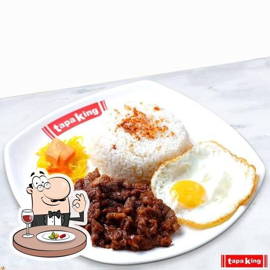 Menu at Tapa King fast food, Pasay, NAIA Terminal 3
