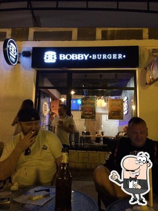 Menu at Bobby Burger restaurant, Radom