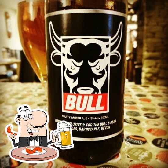 Menu at Bull & Bear pub & bar, Barnstaple