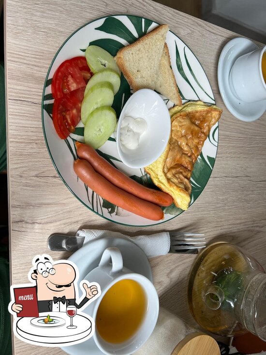 Menu at Coffee mark cafe, Batumi, 1 Inasaridze St