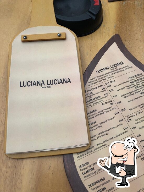 Menu at Luciana Luciana restaurant, Guadalajara, Av Providencia 2772