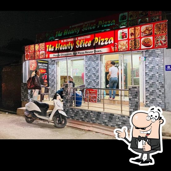 Menu at The hearty slice pizza, Noida