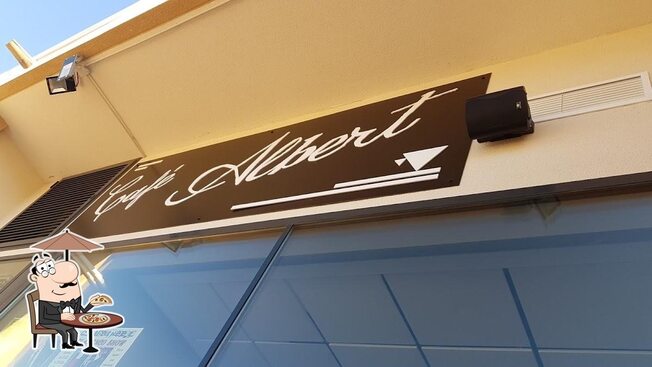 Menu at Café Albert, Spain
