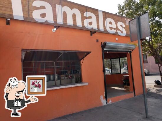 Menu at Tamales de Jesús restaurant, Monterrey