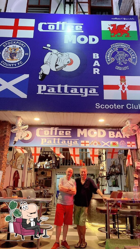 Coffee MOD Bar "Scooter Club", Pattaya - Restaurant menu, prices and ...