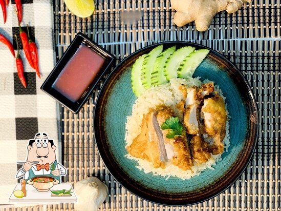 Menu at Kindi Chicken Rice restaurant, Centreville