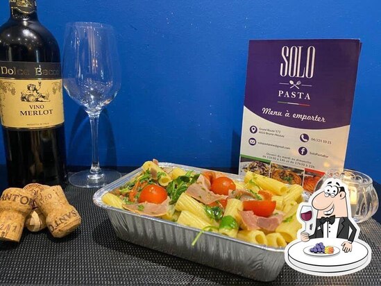 Menu au Solo Pasta, Beyne-Heusay