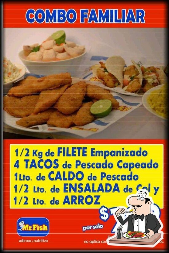 Carta del restaurante Mr Fish Plaza Centrika, Monterrey