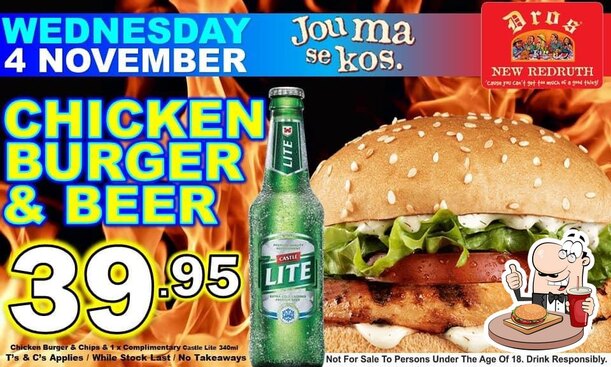 Menu at Dros Alberton (New Redruth) restaurant, New Redruth, 2 Ring Rd W