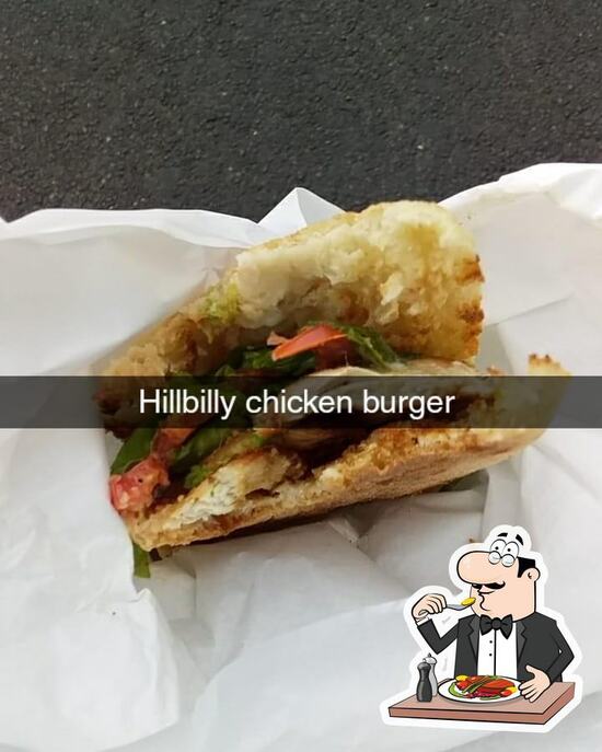 Menu at Hillbilly Chicken fast food, Mount Barker