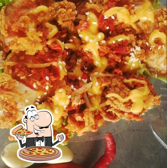 Menu at Sahara Friedchicken Mandalaherang restaurant, South Sumedang