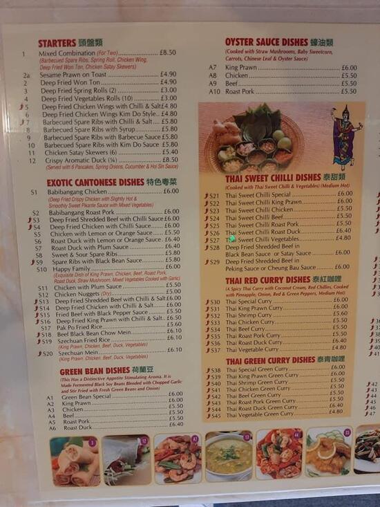 Menu at The Golden Sun pub & bar, Mablethorpe