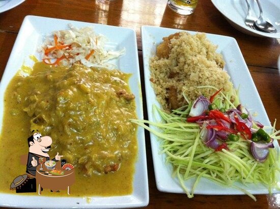 Menu at Chotechitr restaurant, Bangkok
