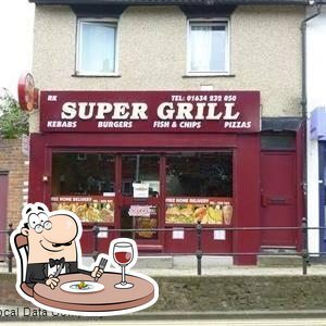 Menu at SUPER GRILL fast food, Gillingham, Kent County