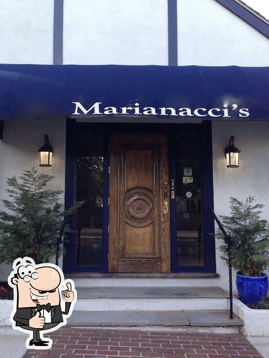 Menu at Marianacci's restaurant, Port Chester