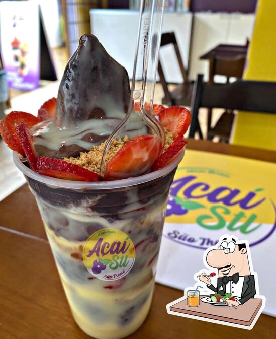 Menu at Açaí São Thomé, São Thomé das Letras