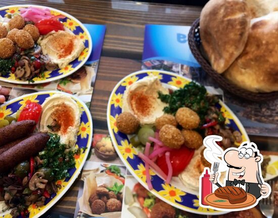Menu at Falafel Almina restaurant, Campbellfield