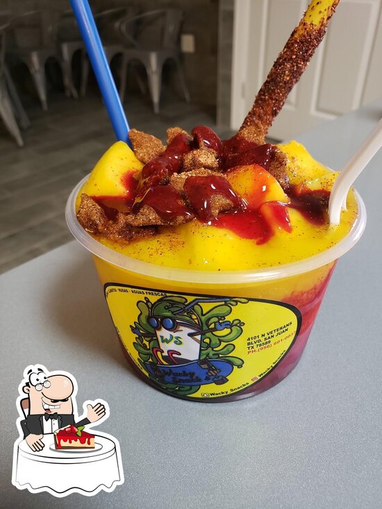 Menu at Wacky Snack's pub & bar, Pharr