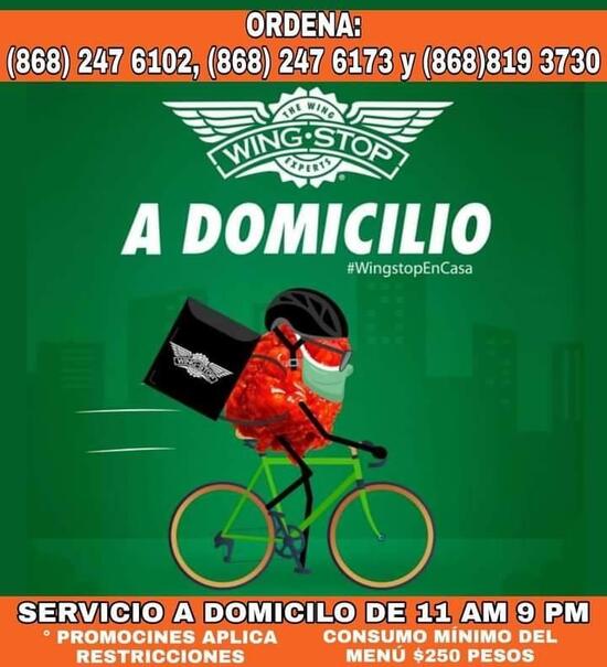 Wingstop Matamoros restaurant, Matamoros, Av Pedro Cárdenas 100 ...