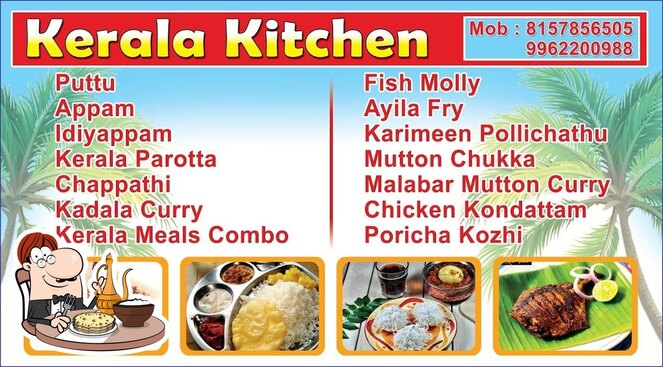 Menu at Kerala Kitchen, Chennai, 56