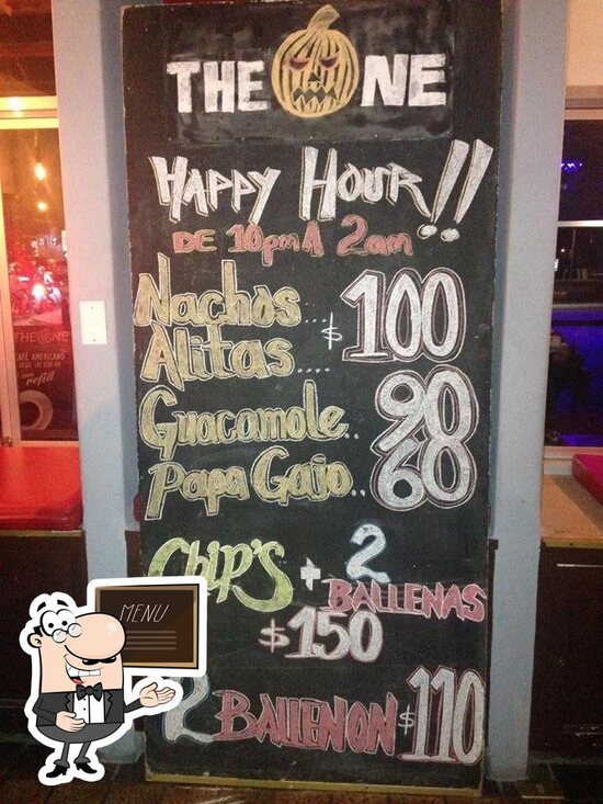 Menu at The One Restaurant & Wallys Bar, La Paz