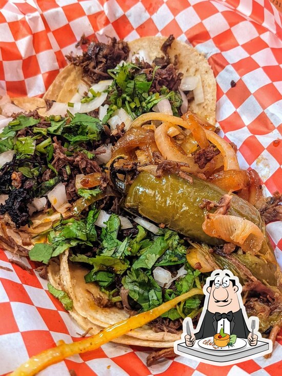 Carta del restaurante El Chilango, Oklahoma City